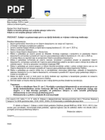 Obrazac Izjave o Članovima Kućanstva | PDF