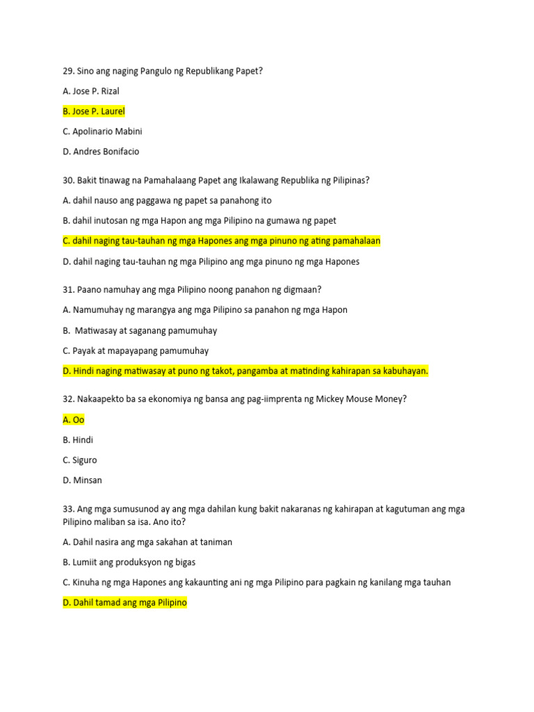 TQ - Ap6 Quarter 2.week6&7 | PDF