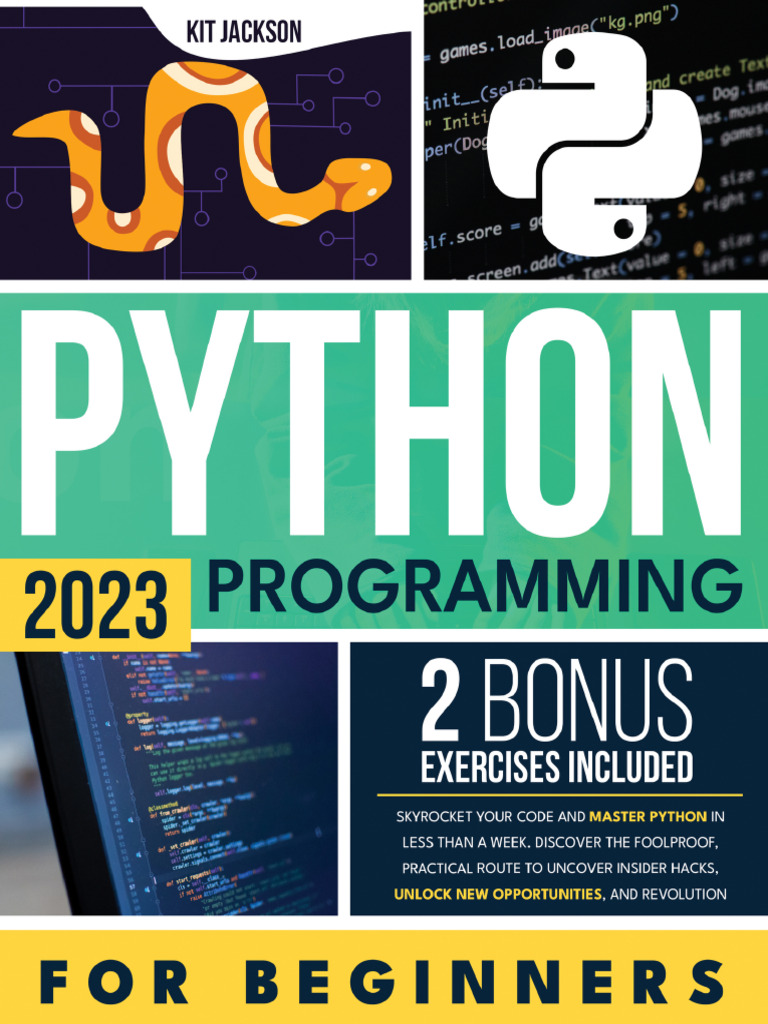 Python Programming For Beginner Jackson Kit Pdf Python Programming Language Parameter