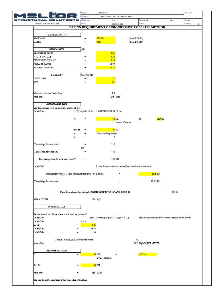 Progressive Collapse | PDF