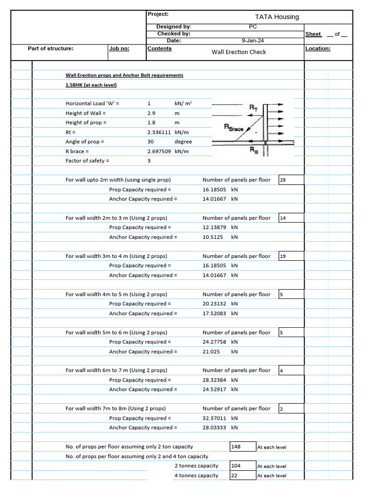 Slab Erection Check | Download Free PDF | Beam (Structure) | Architectural Design