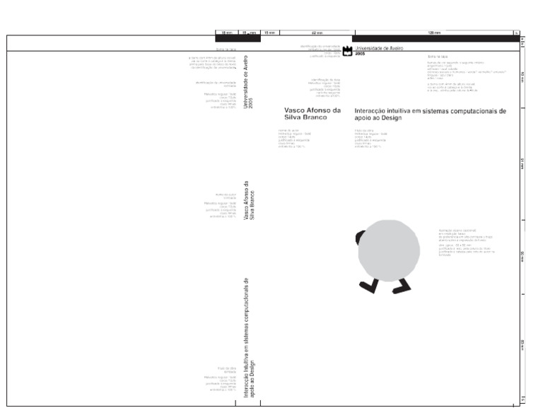 Modelo Capa Tese Doutoramento | PDF
