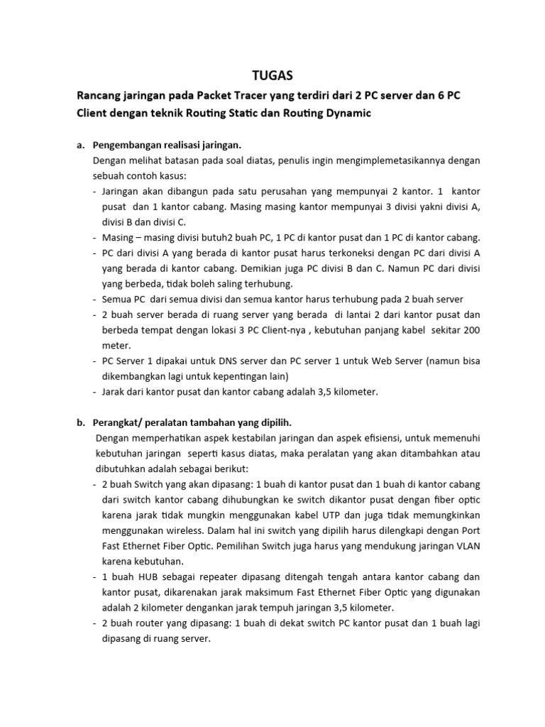 Tugas Praktikum Mapel TLJ | PDF