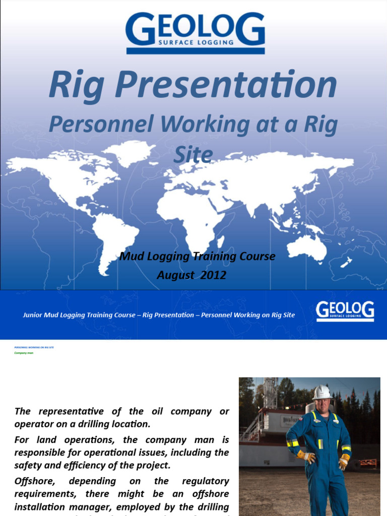 Rig Presentation - Personnel at Rig Site | PDF
