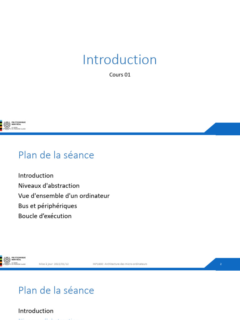 Cours 01 1500 | PDF