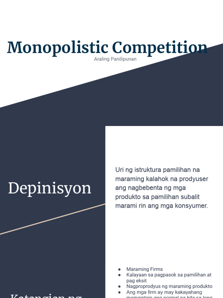 Monopolistic Competition | PDF