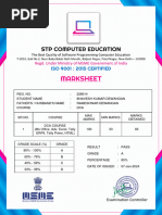 9th Marksheet PDF | PDF
