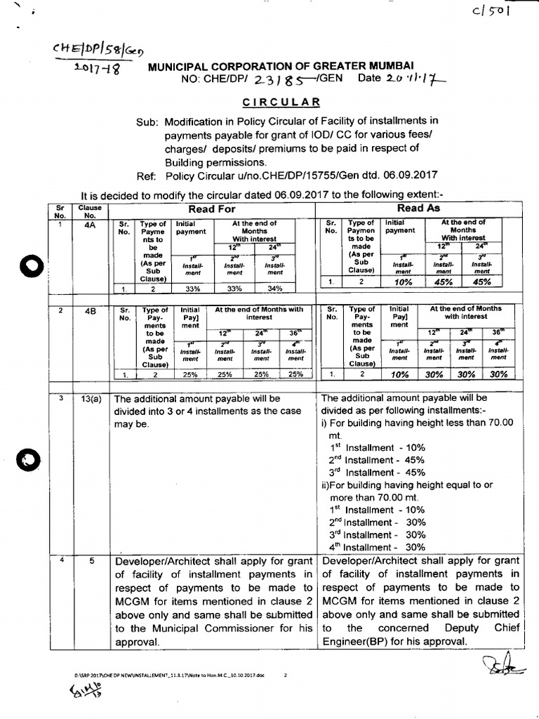 CIRCULAR GEN 58-Installment Facility For Premium of BLDG Proposals - 20 ...