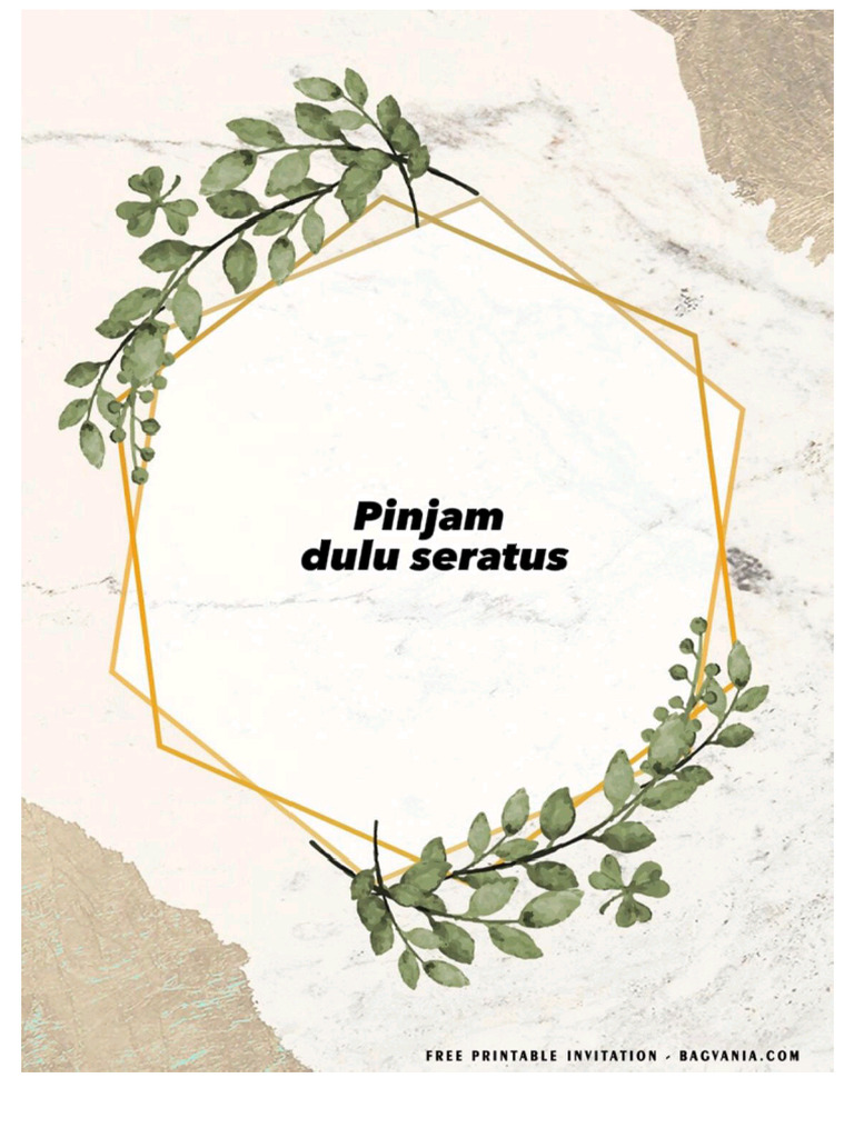 Undangan Wedding Aldi Septiandra | PDF