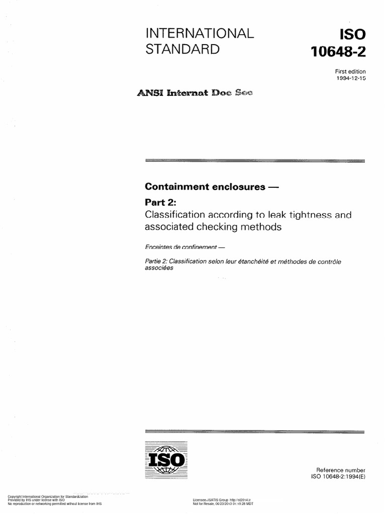 Iso 10648-2 | PDF
