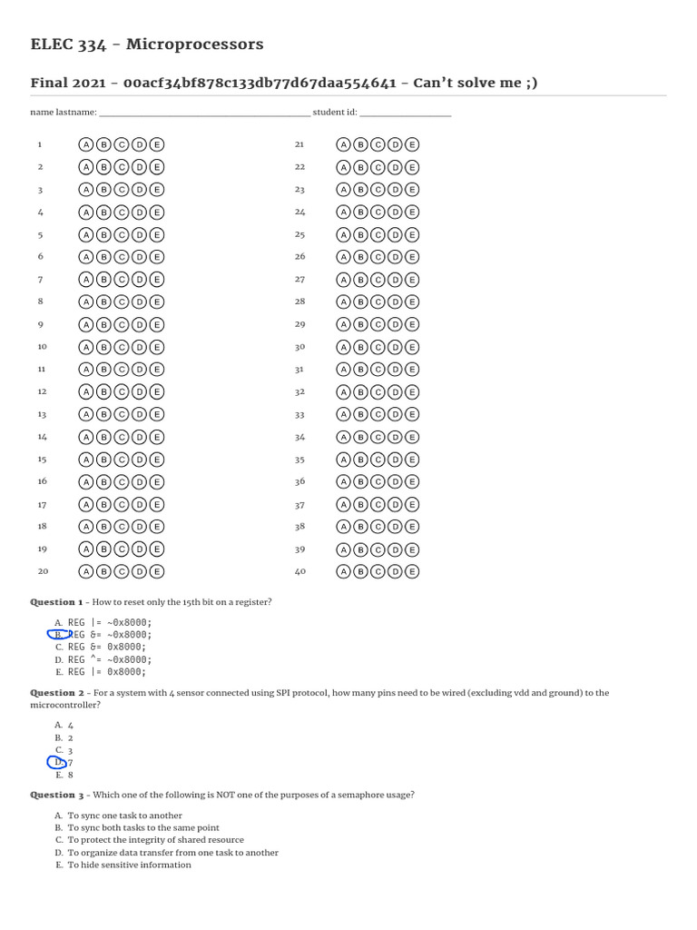 Microprocessors - Final Exam (2020 Fall) | PDF | Pointer (Computer ... Microprocessors - Final Exam (2020 Fall) | PDF | Pointer (Computer ...
