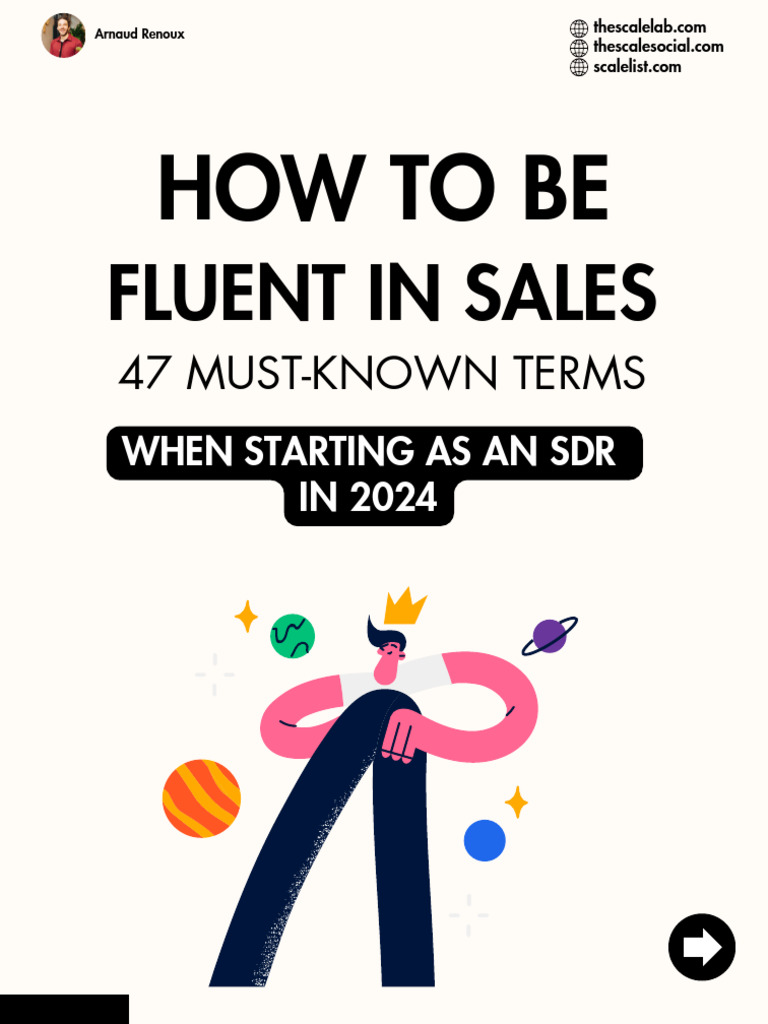How to be fluent in sales | PDF
