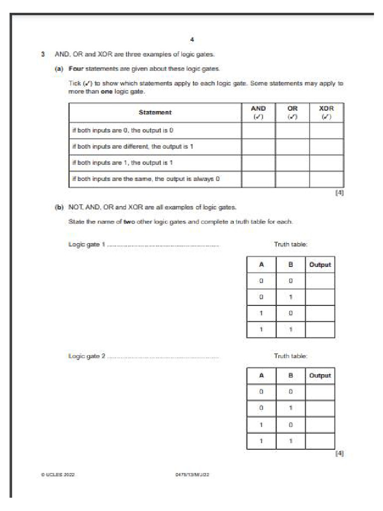 Logic Circuit60 | PDF