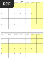 Pipsc Ipfpc 2024 2025 Calendar Calendrier PDF | PDF