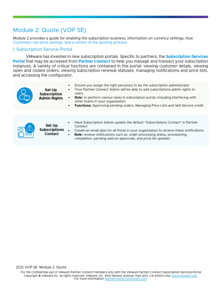 Vop Se - 2021 - Mo2 - QRG | PDF | Computers