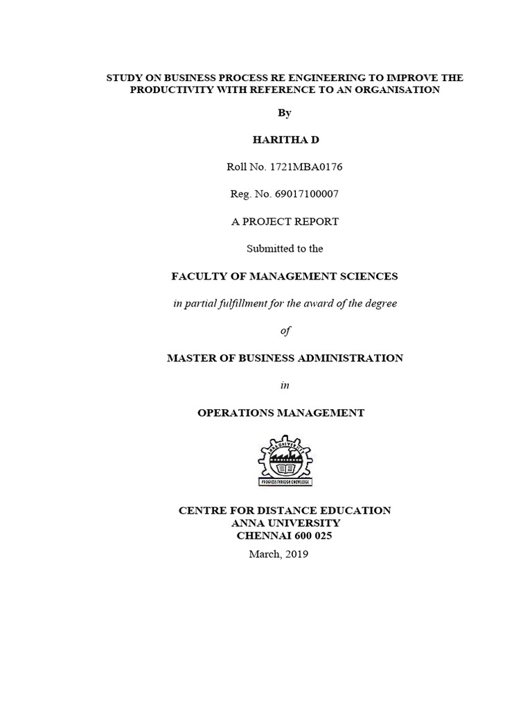Haritha-Final Report | PDF | Business Haritha-Final Report | PDF | Business