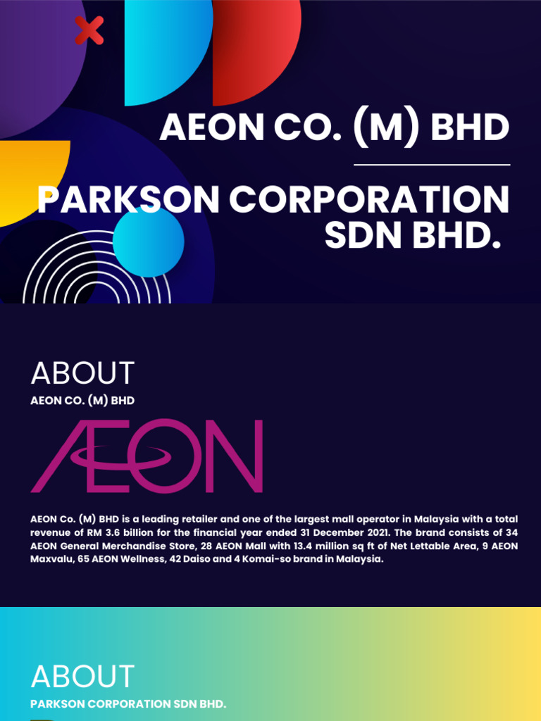 AEON Vs PARKSON INVESTOR TAB | PDF
