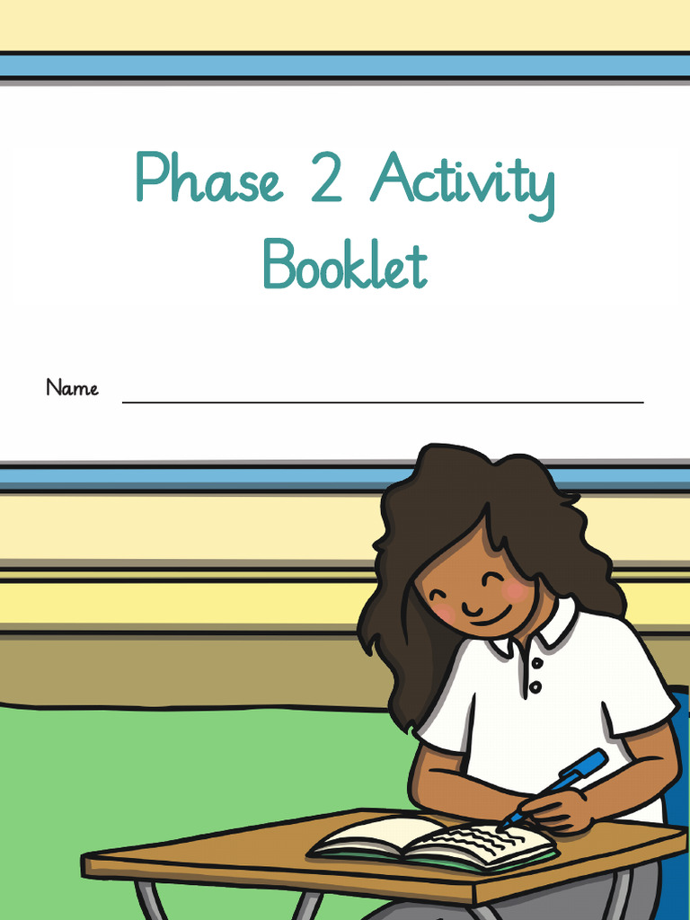 Phase 2 Phonics Activity Booklet | PDF | Reading (Process) | Phonics