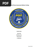 YMCA Step Test1 | PDF | Heart Rate | Clinical Medicine