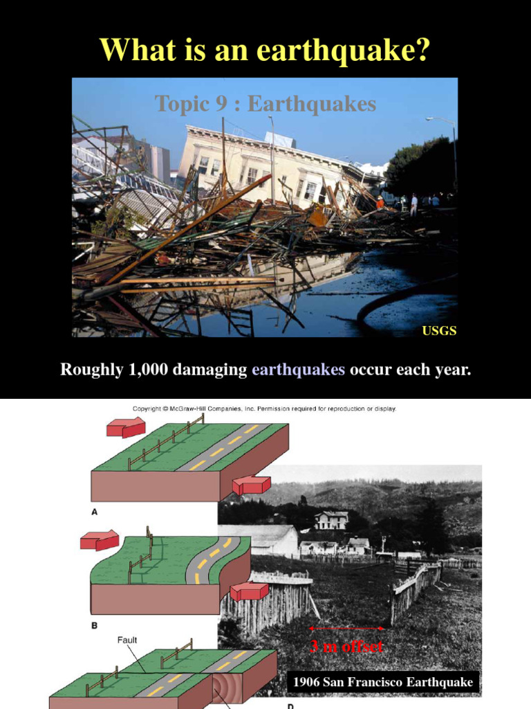 Topic09 Earthquakes | PDF | Earthquakes | Moment Magnitude Scale