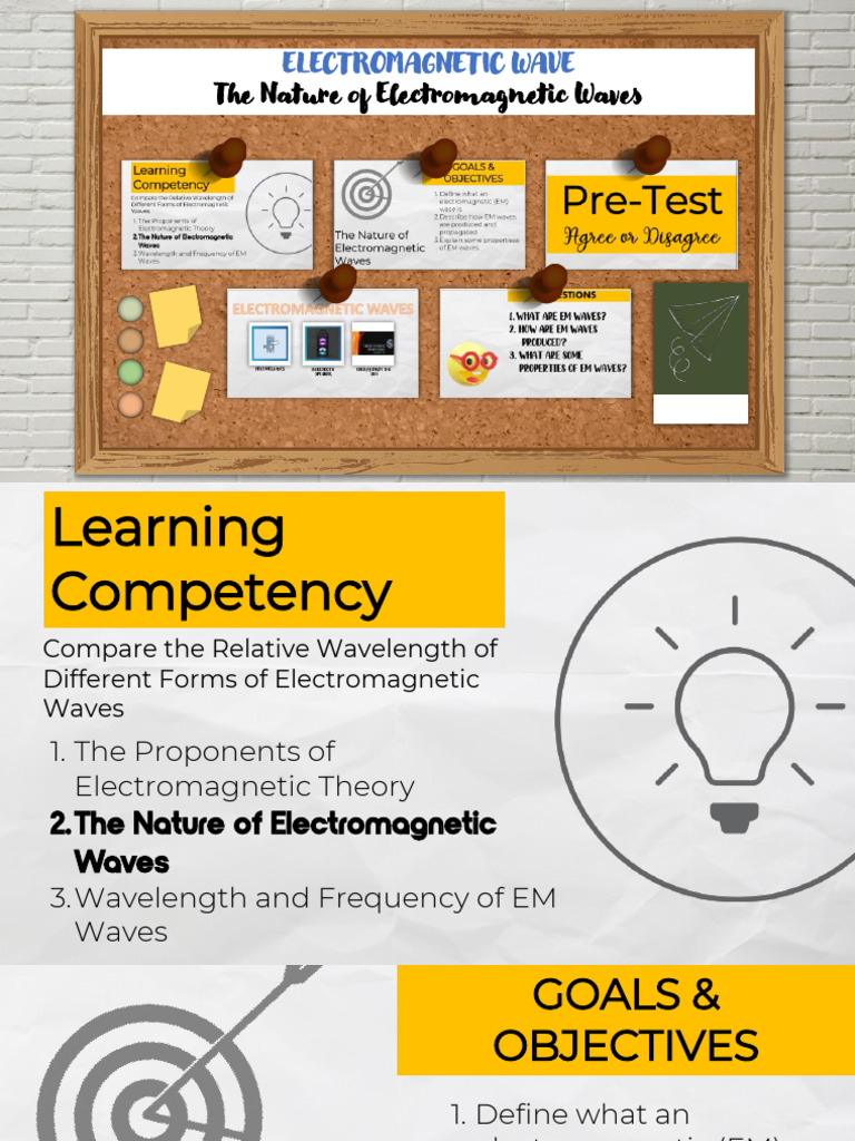 Lesson 2 The Nature of EM Waves 1 | PDF | Electromagnetic Radiation | Waves