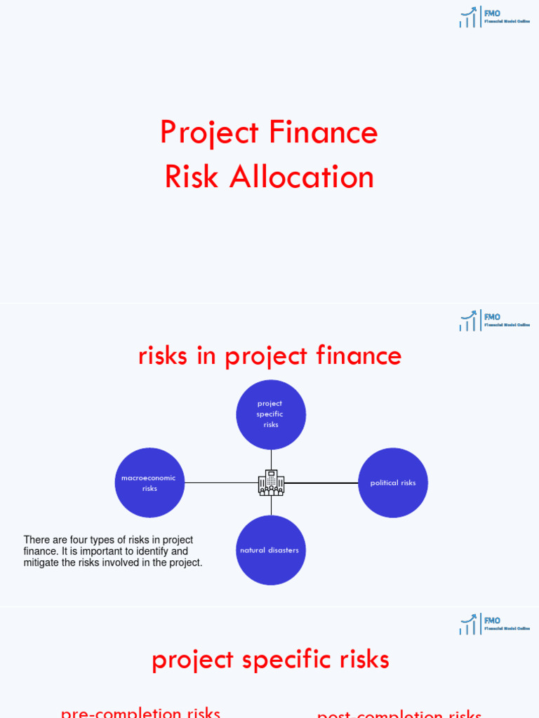 Risks in Project Finance | PDF