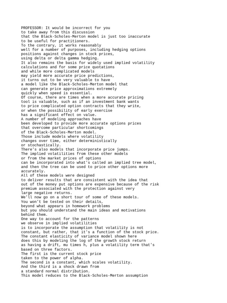 Lecture 7 Script | PDF