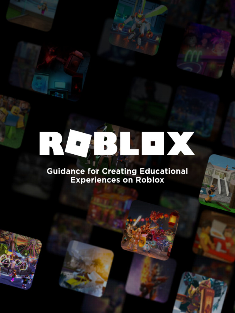 Guide For Creating Education Experiences On Roblox | PDF