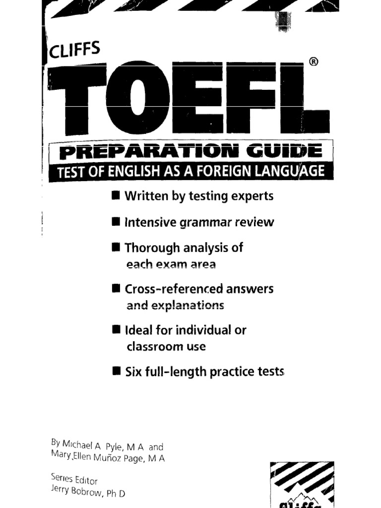 Cliffs TOEFL Preparation Guide | PDF