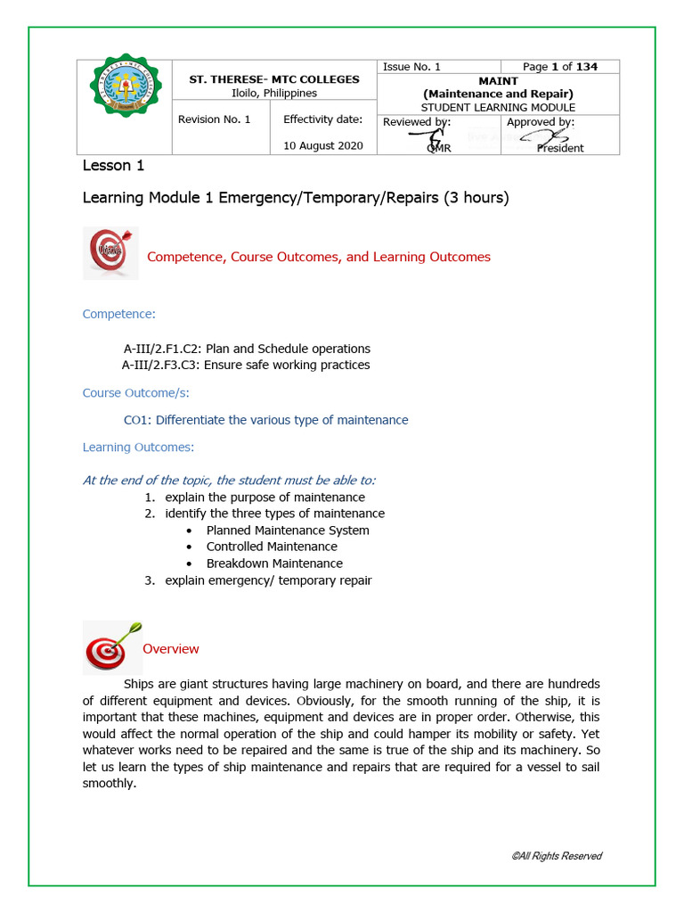 Revised Module 1 | PDF