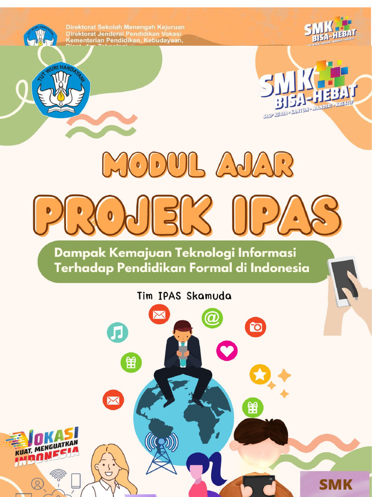 Modul Ajar IPAS Tema 3 Dampak Kemajuan TI THD Pend Formal Di Ind | PDF | Karier & Perkembangan