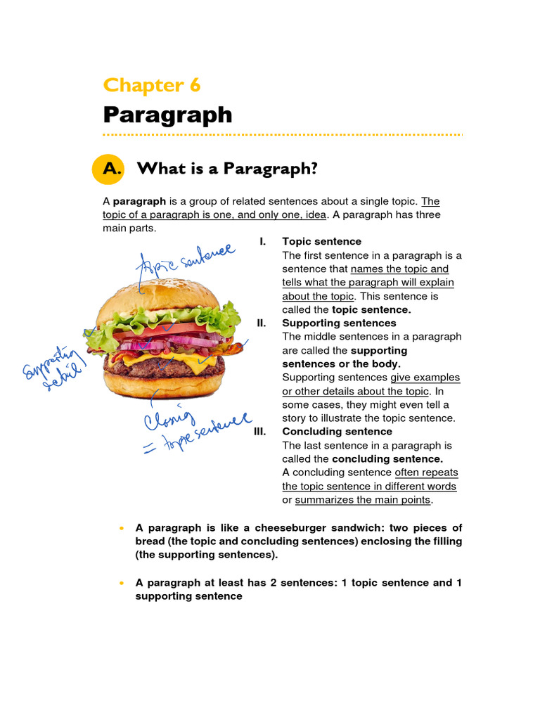 Module English 1 - Paragraph (Part 1) | PDF | Paragraph | English Language