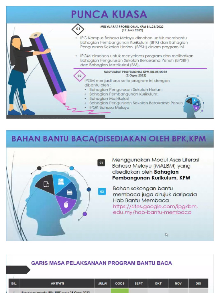 Program Bantu Membaca | PDF