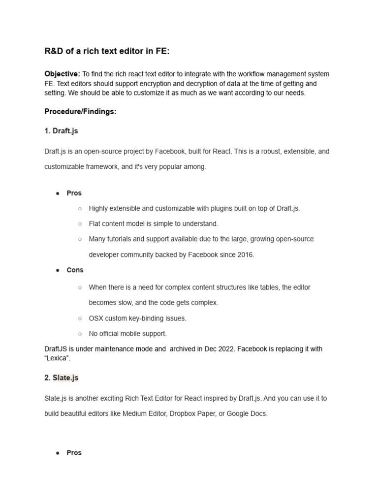 React Rich Text Editor | PDF | Computing | Web Software React Rich Text Editor | PDF | Computing | Web Software