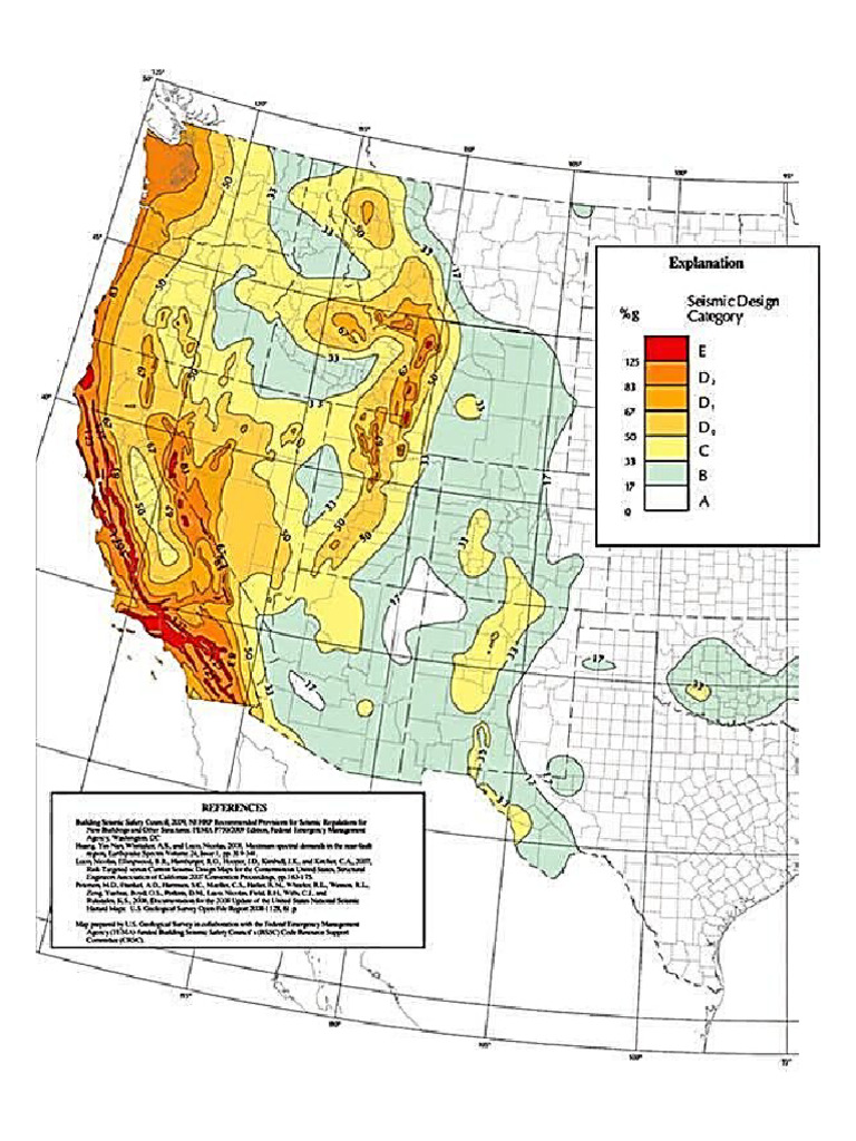 Earthquake Hazard Map | PDF