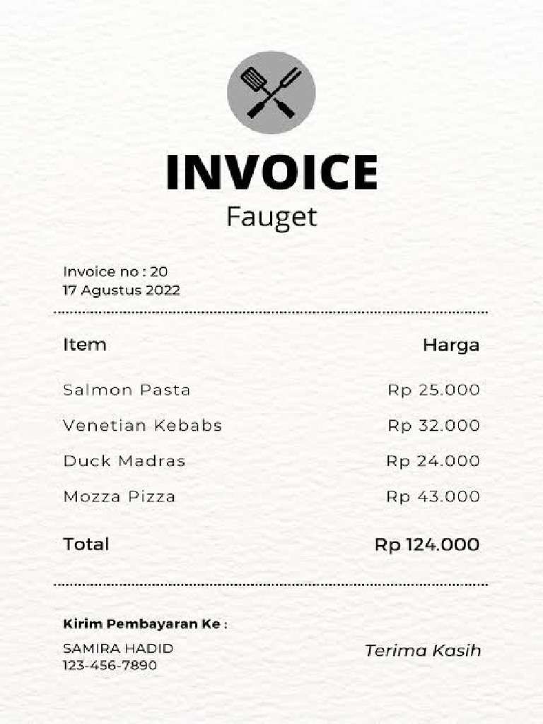 invoice cafe | PDF