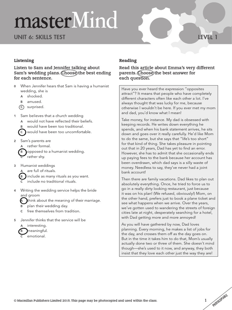 Skills Test | PDF