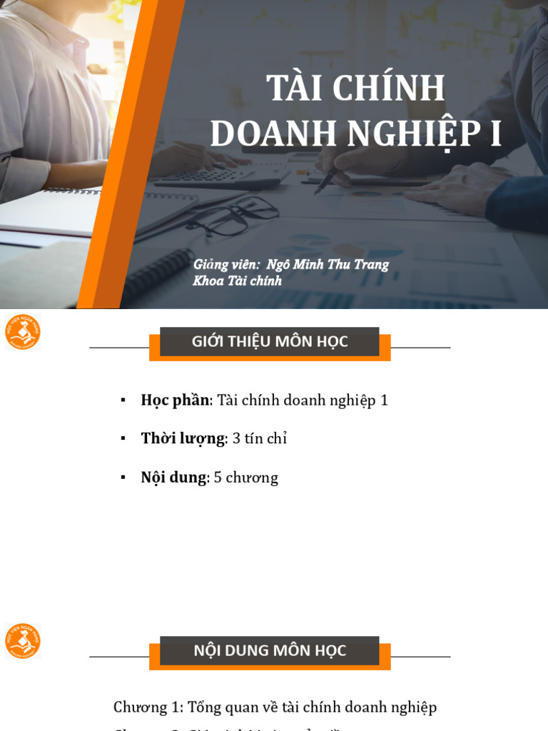 Chương 1. Tổng quan về TCDN - SV | PDF