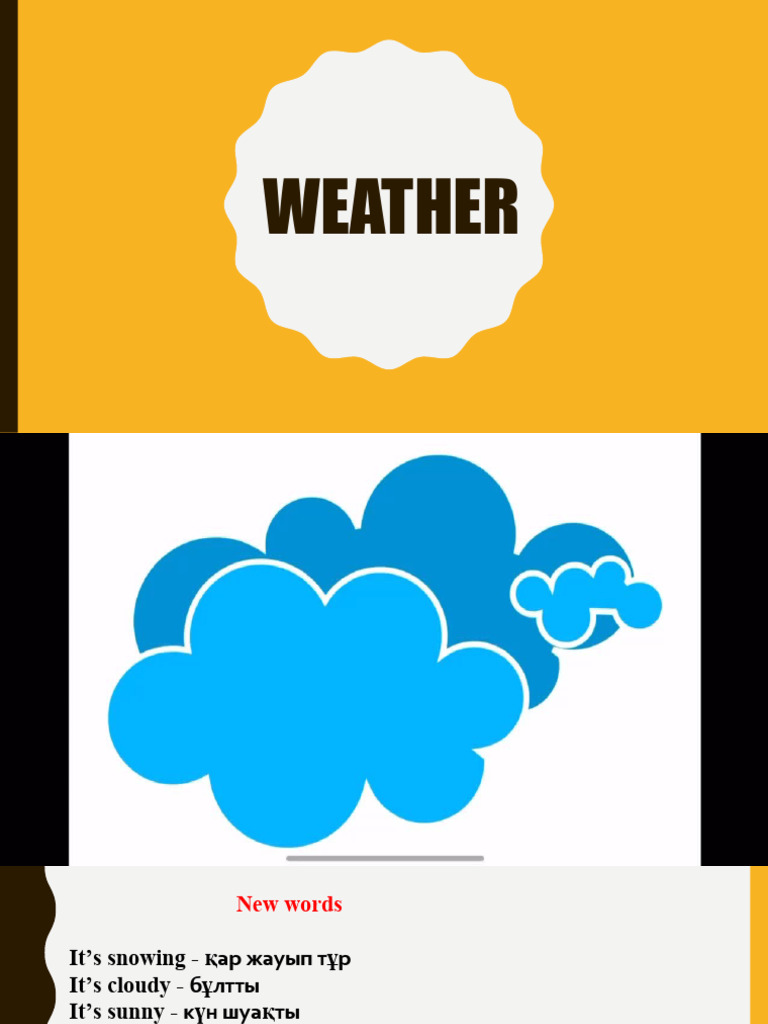 Weather Grade 4 08.01 | PDF