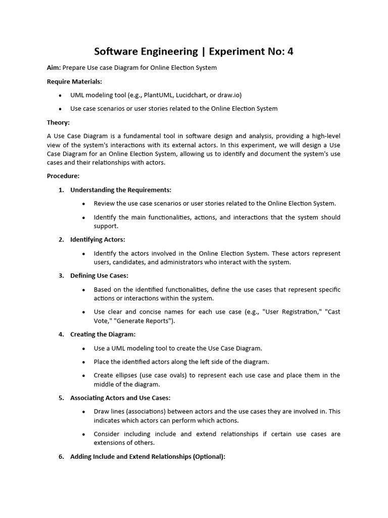 SE Experiment 4 | PDF