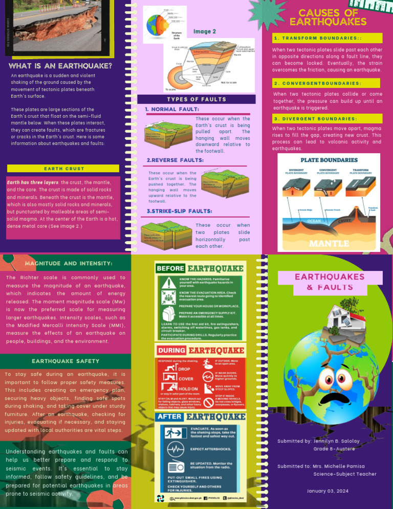 Pink and Red Collage Modern Maximalist Art Trifold Brochure | PDF ...