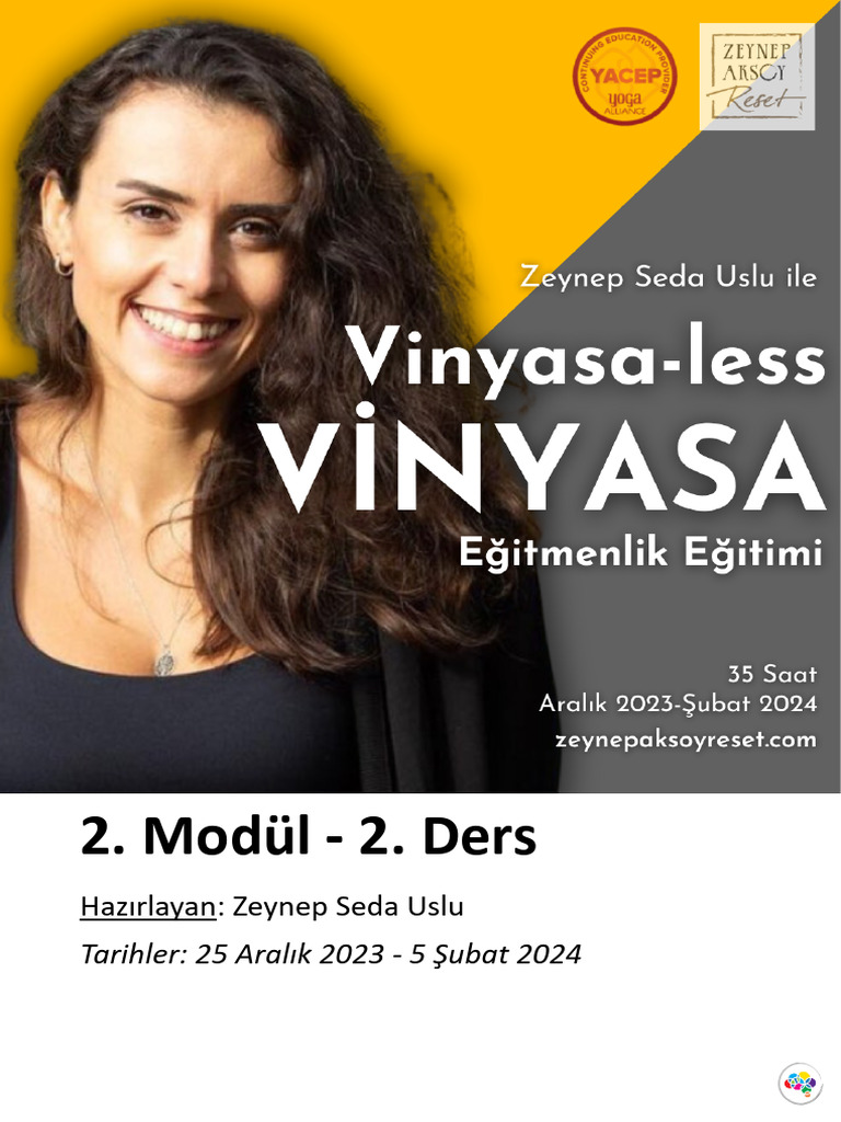 Modul 2 Ders 2 Kitapcik | PDF