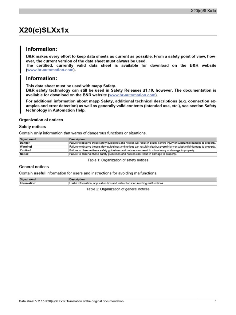 MASAFETY X20SLXx1x ENG - V215 | PDF | Parameter (Computer Programming) | Booting