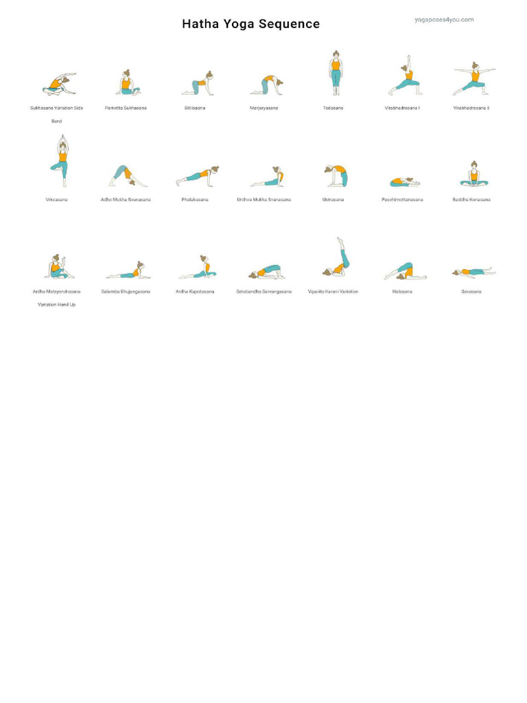Hatha-Yoga-Sequence | PDF