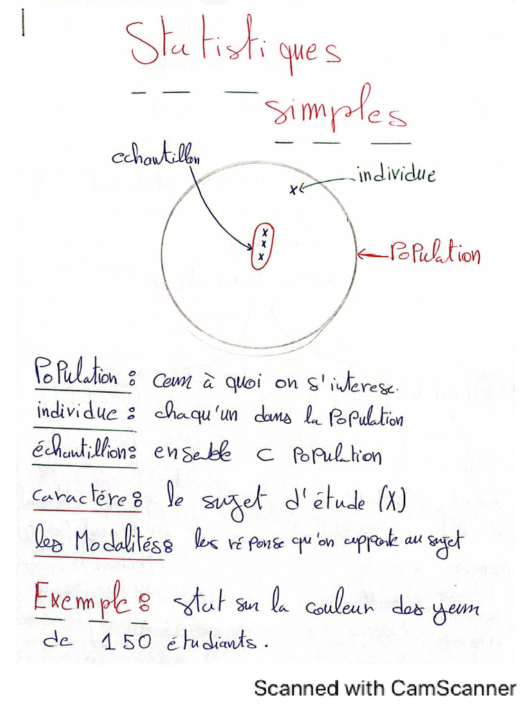 Résumé Stat Simple 1 | PDF