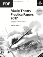 ABRSM Grade 1 Music Theory Test | PDF | Musical Notation | Music Theory