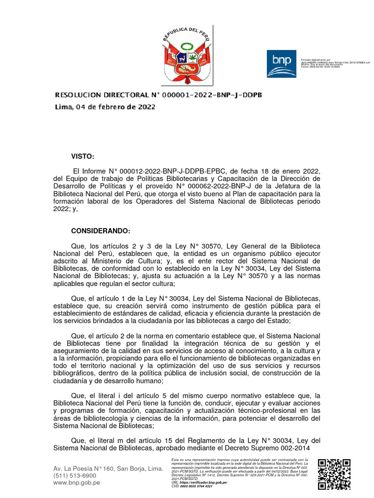 RD 01 2022 BNP J DPB | PDF