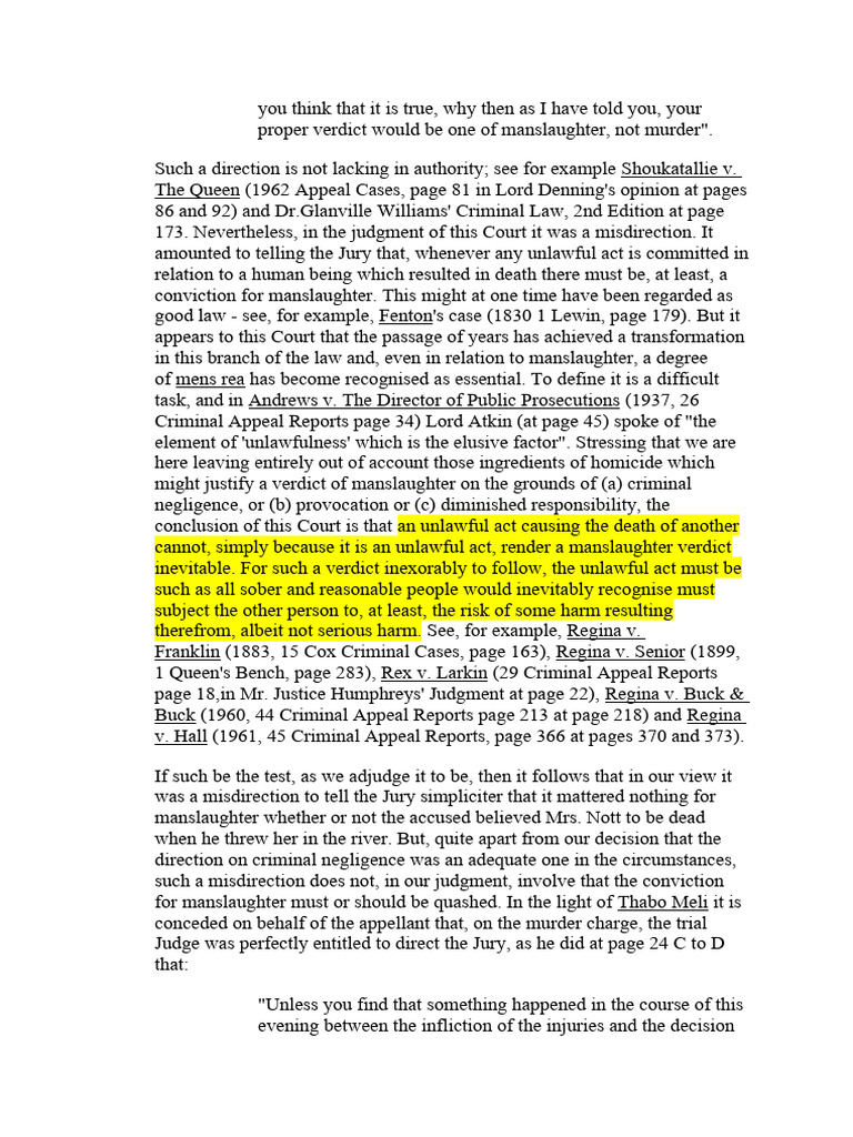 R V Church Judgment | PDF