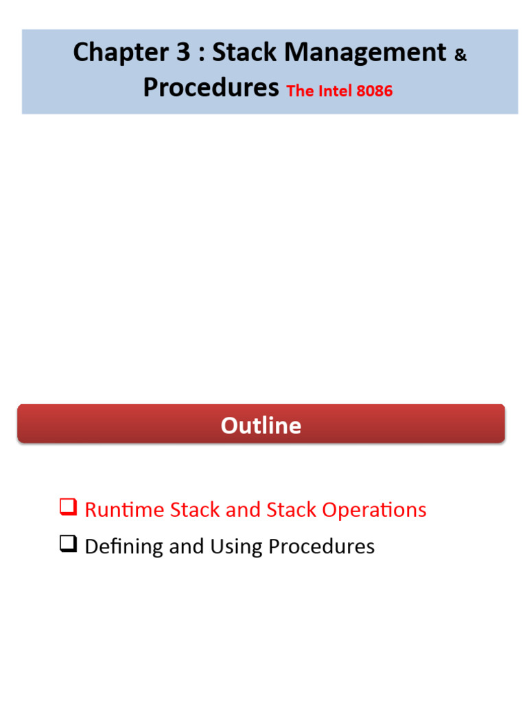 7 - Stack Management | PDF