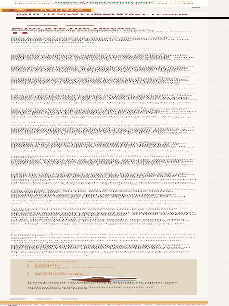 Talks - Who Are The Devas | PDF